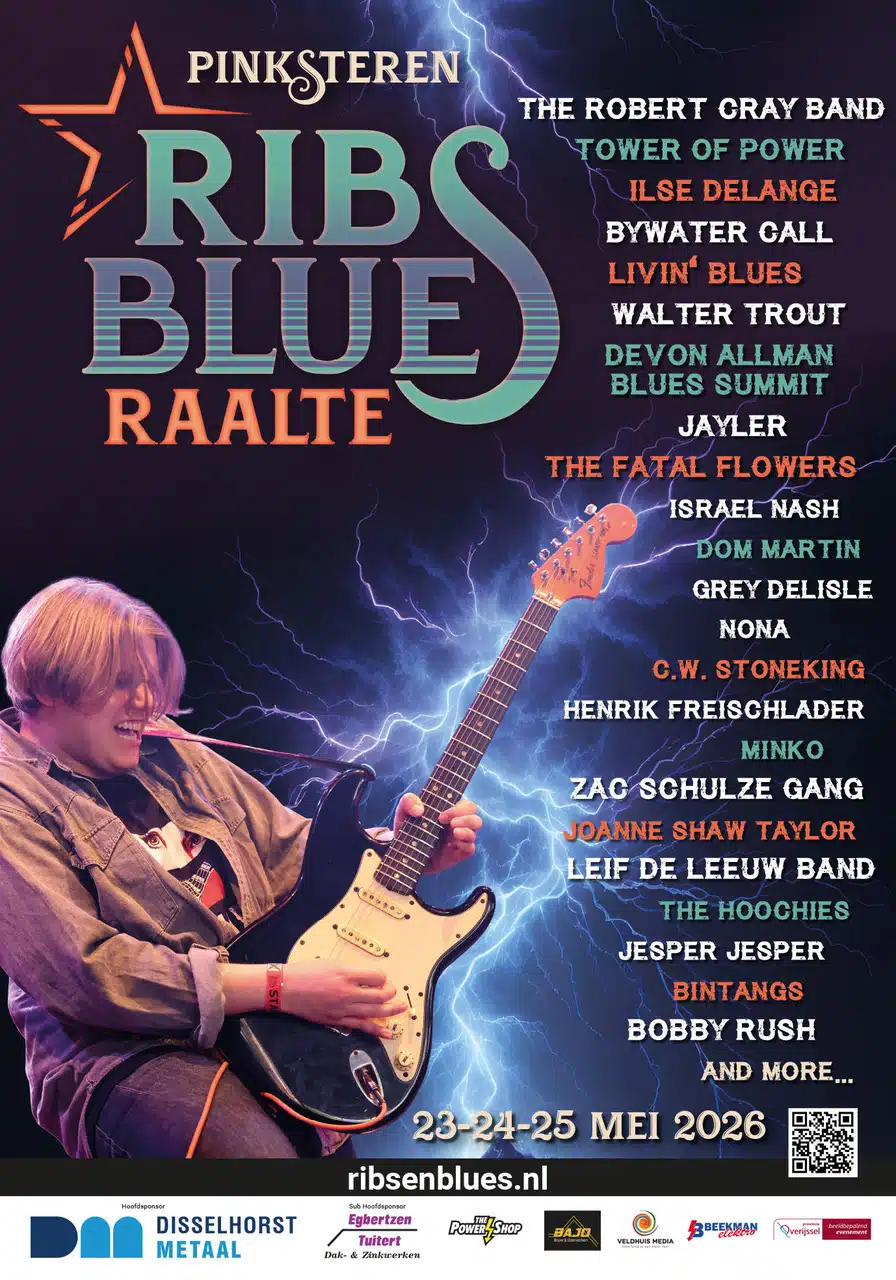 Ribs & Blues 2026 presenteert volledige line-up